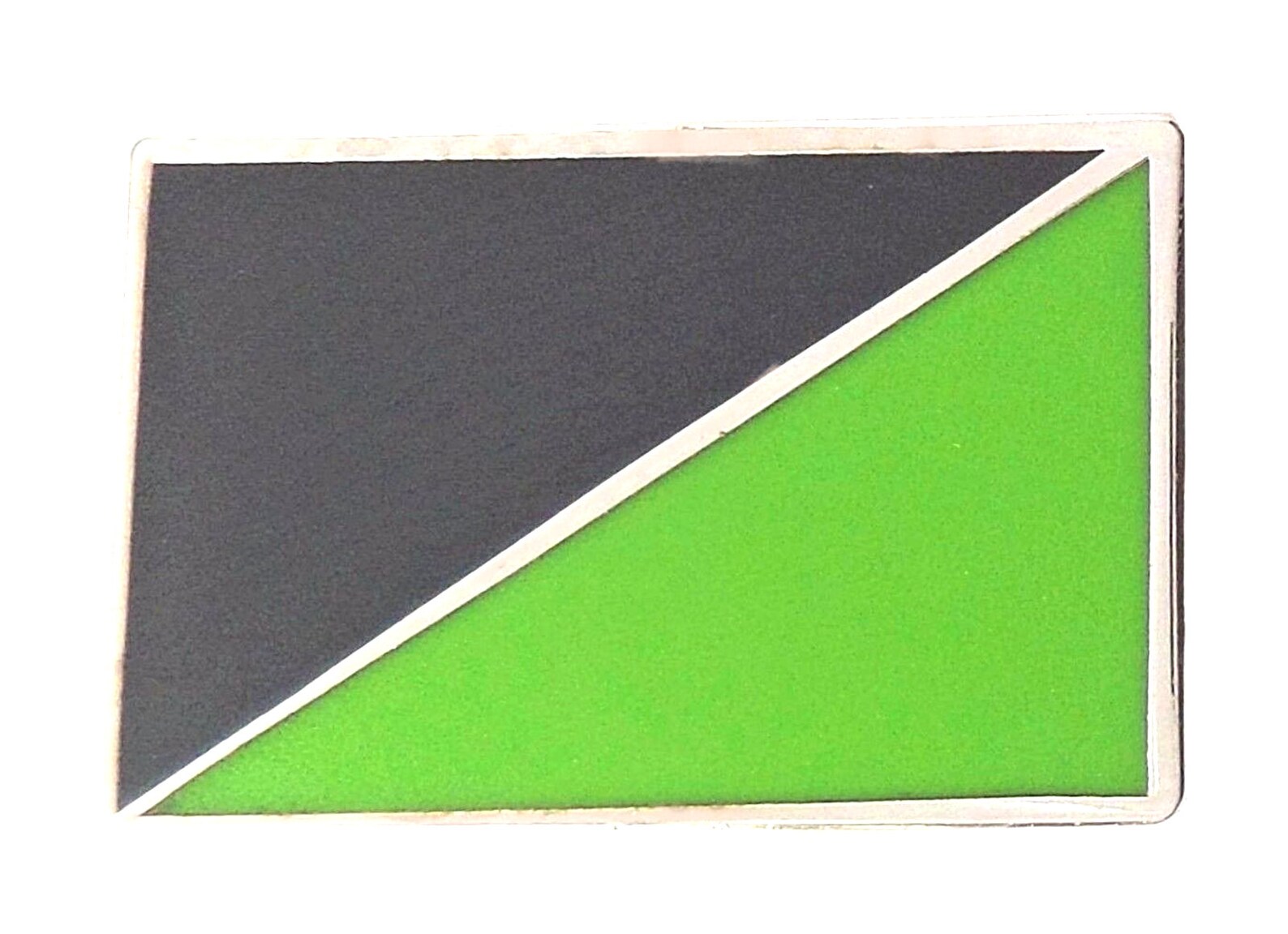 Anarchy Anarcho-environmentalism Flag Pin Badge - Etsy UK