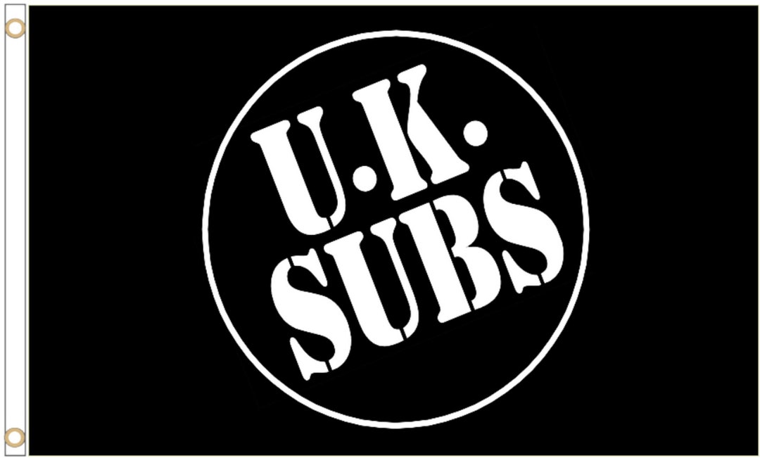 UK Subs Classic Punk Logo Official 5'x3' Flag - Etsy