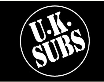 Uk Subs Logo - Etsy UK