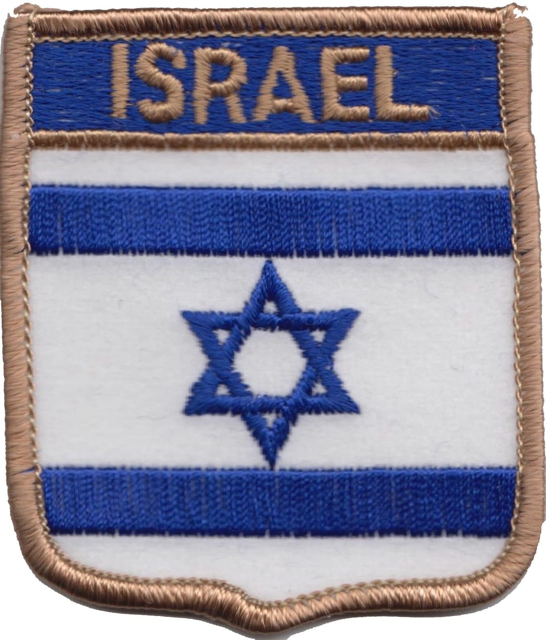 Israel Flag Embroidered Patch - Etsy