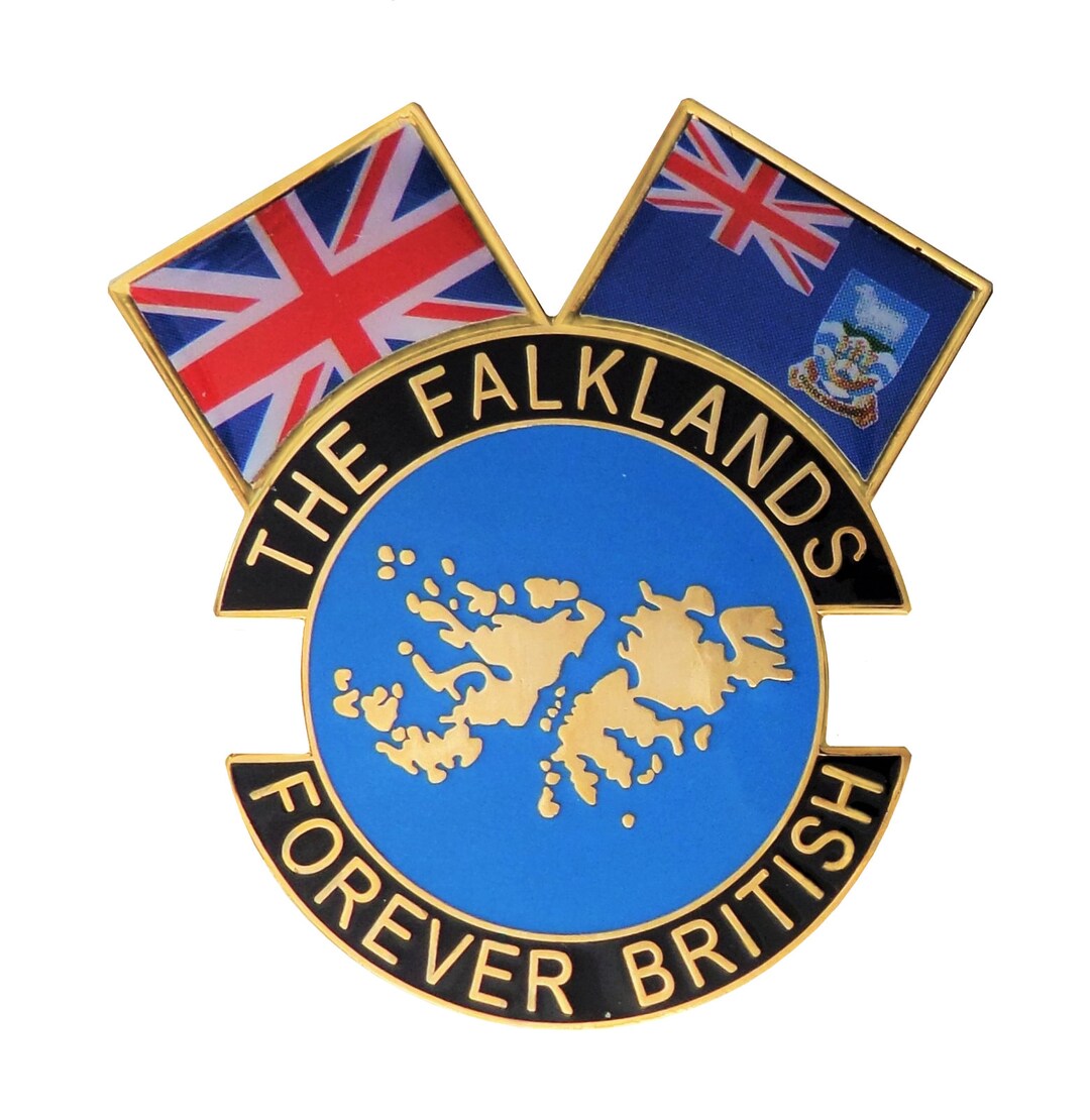 Falkland Islands Forever British Pin Badge - Etsy