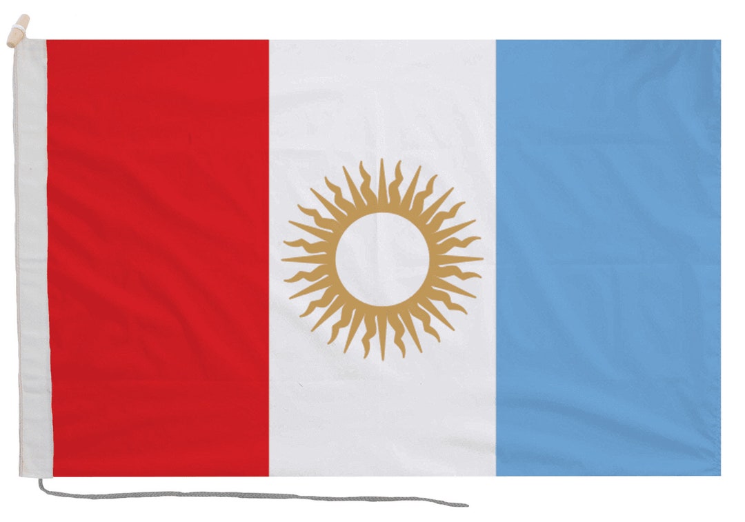 Cordoba Flag With Eyelets or Rope and Toggle - Hand Made in the UK - Etsy