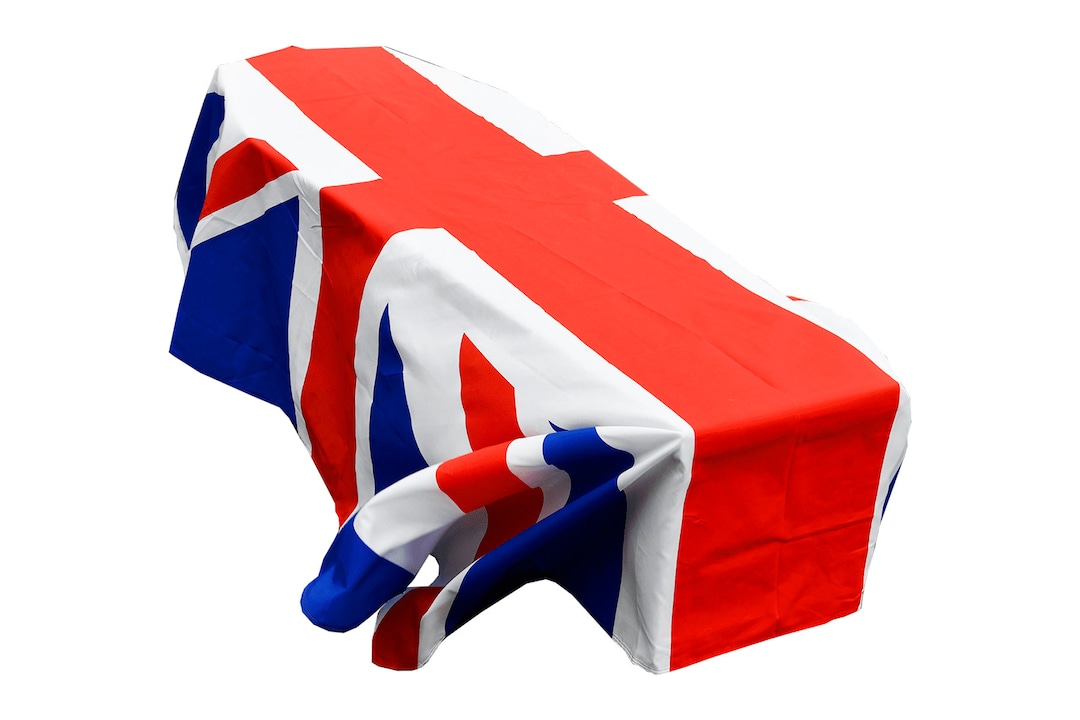 Union Jack Coffin Drape Flag - Quick Dispatch - Etsy
