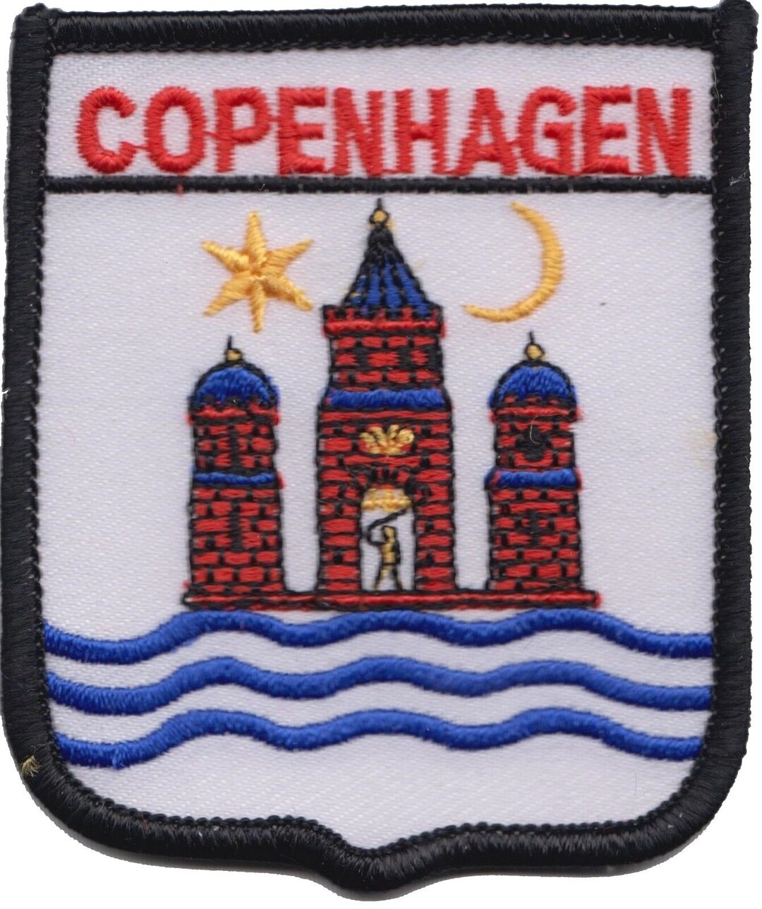 Copenhagen Embroidered Patch - Etsy