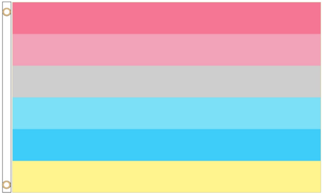 LGBTQ Pride Flag Genderflux Pride 5'x3' - Etsy