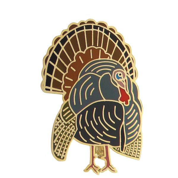 Turkey Pin - Etsy