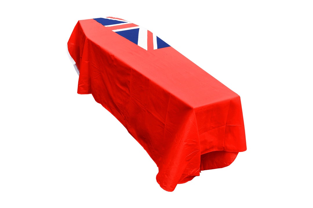 Red Ensign Coffin Drape Flag - Quick Dispatch - Etsy