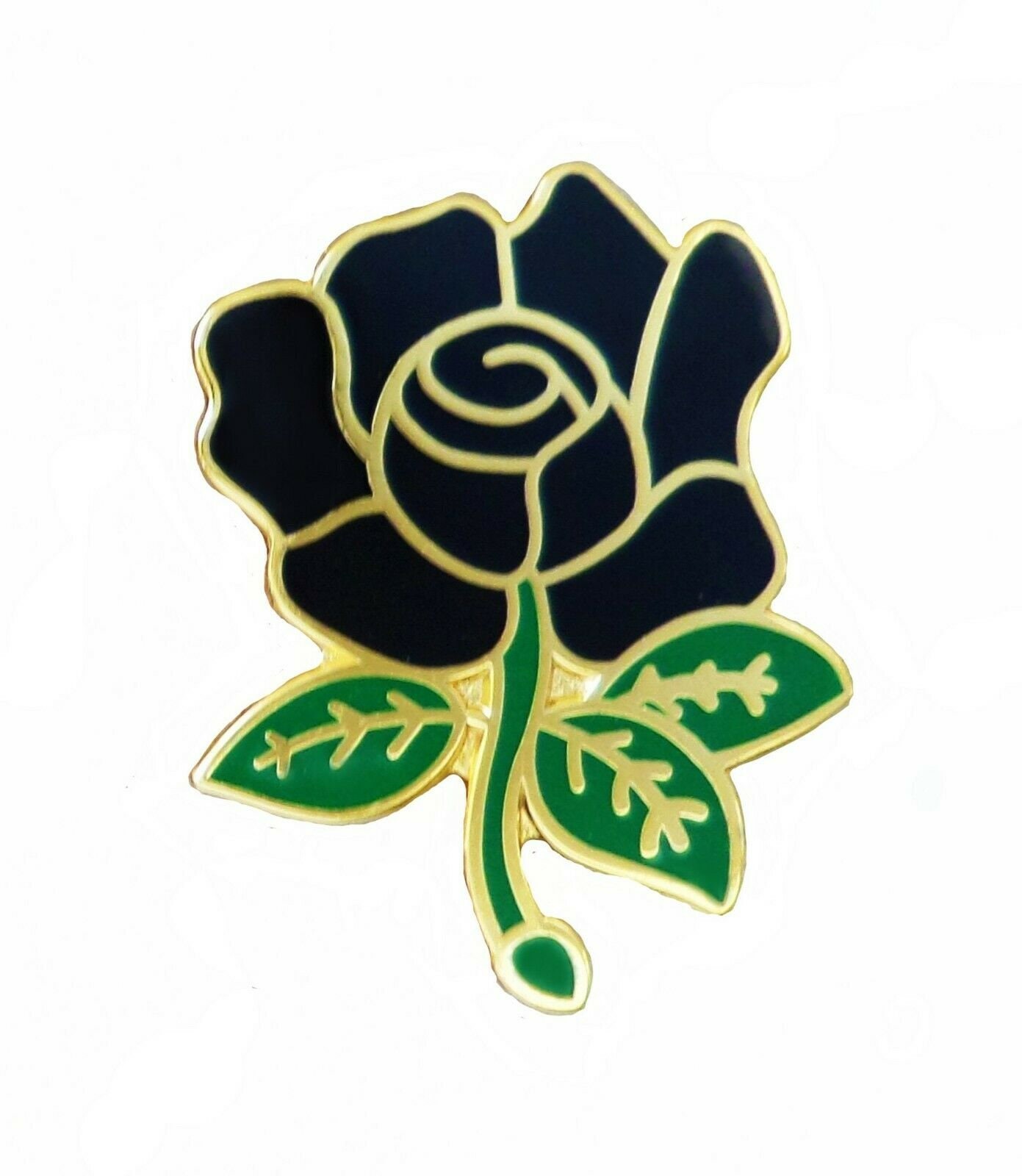 Rose Pin Badge 5 Colours to Choose From | Etsy