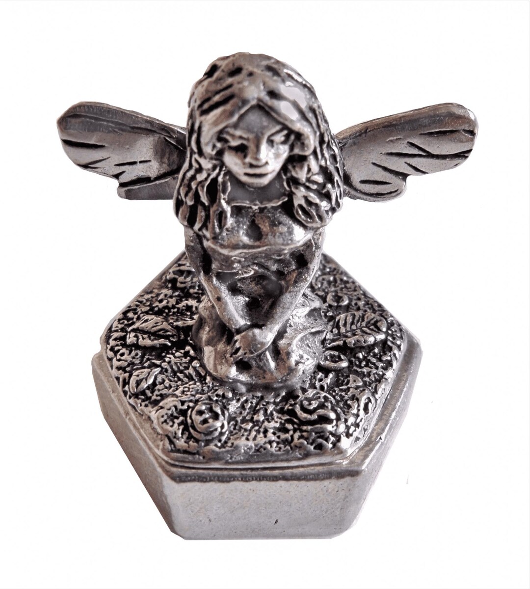Mythical Fairy Pewter Trinket Box - Hand Made in Cornwall - Etsy