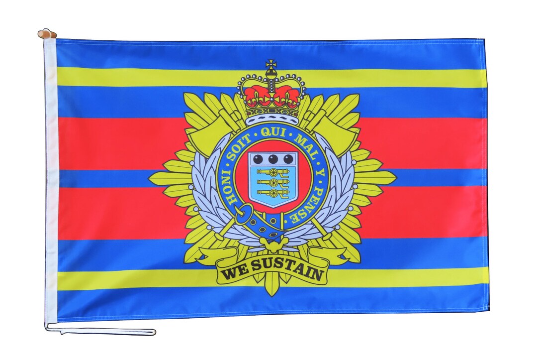 British Army Flag - Royal Logistic Corps - Hand Made in the UK ...