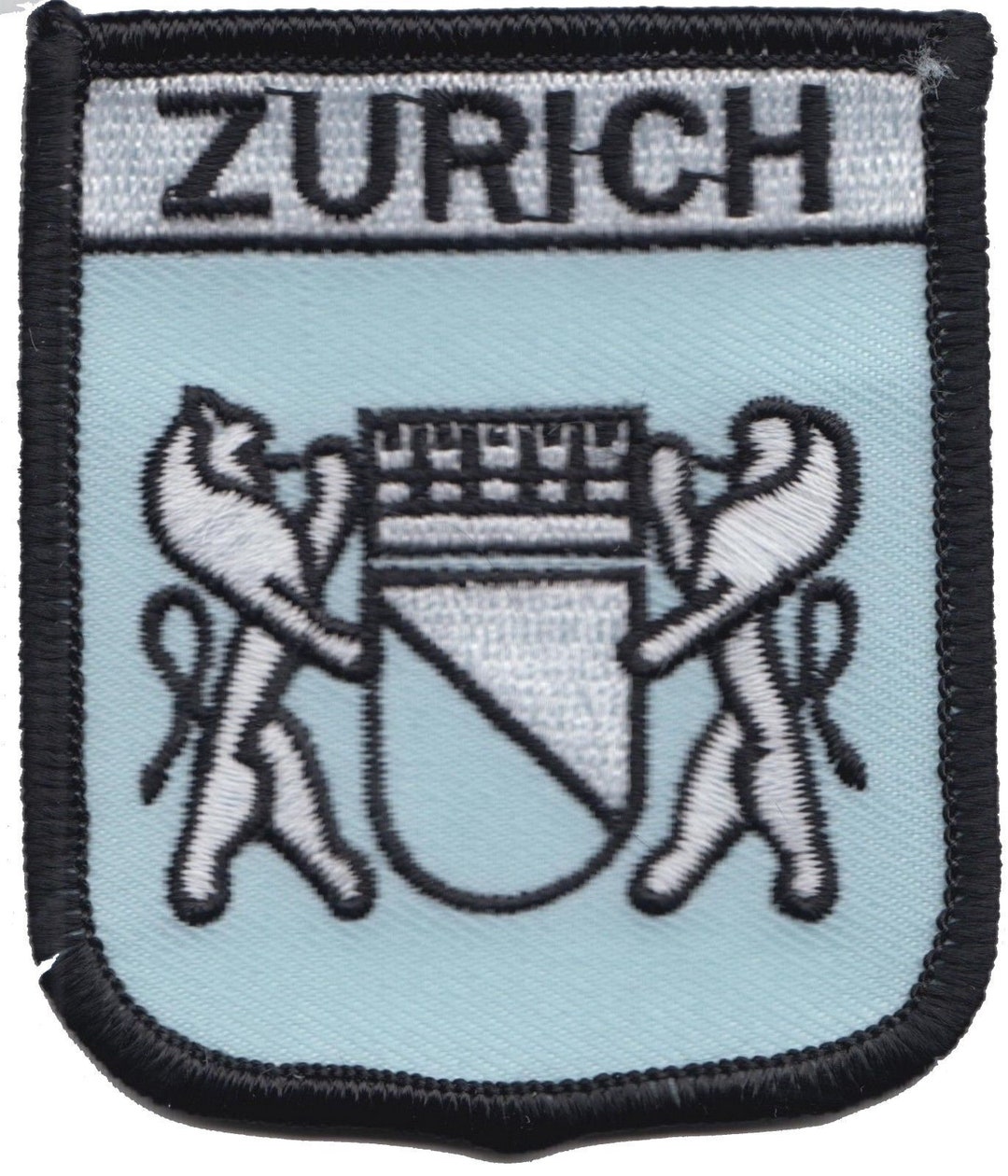 Zurich Embroidered Patch - Etsy