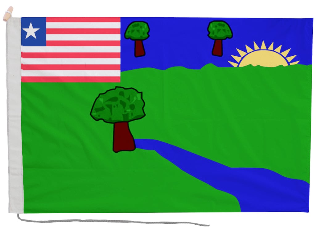 River Gee Flag With Eyelets or Rope and Toggle - Hand Made in the UK - Etsy