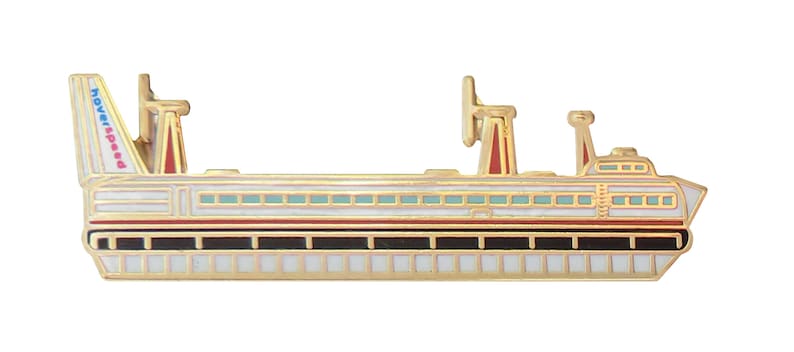 Hovercraft SR.N4 Mountbatten Class Pin Badge | Etsy