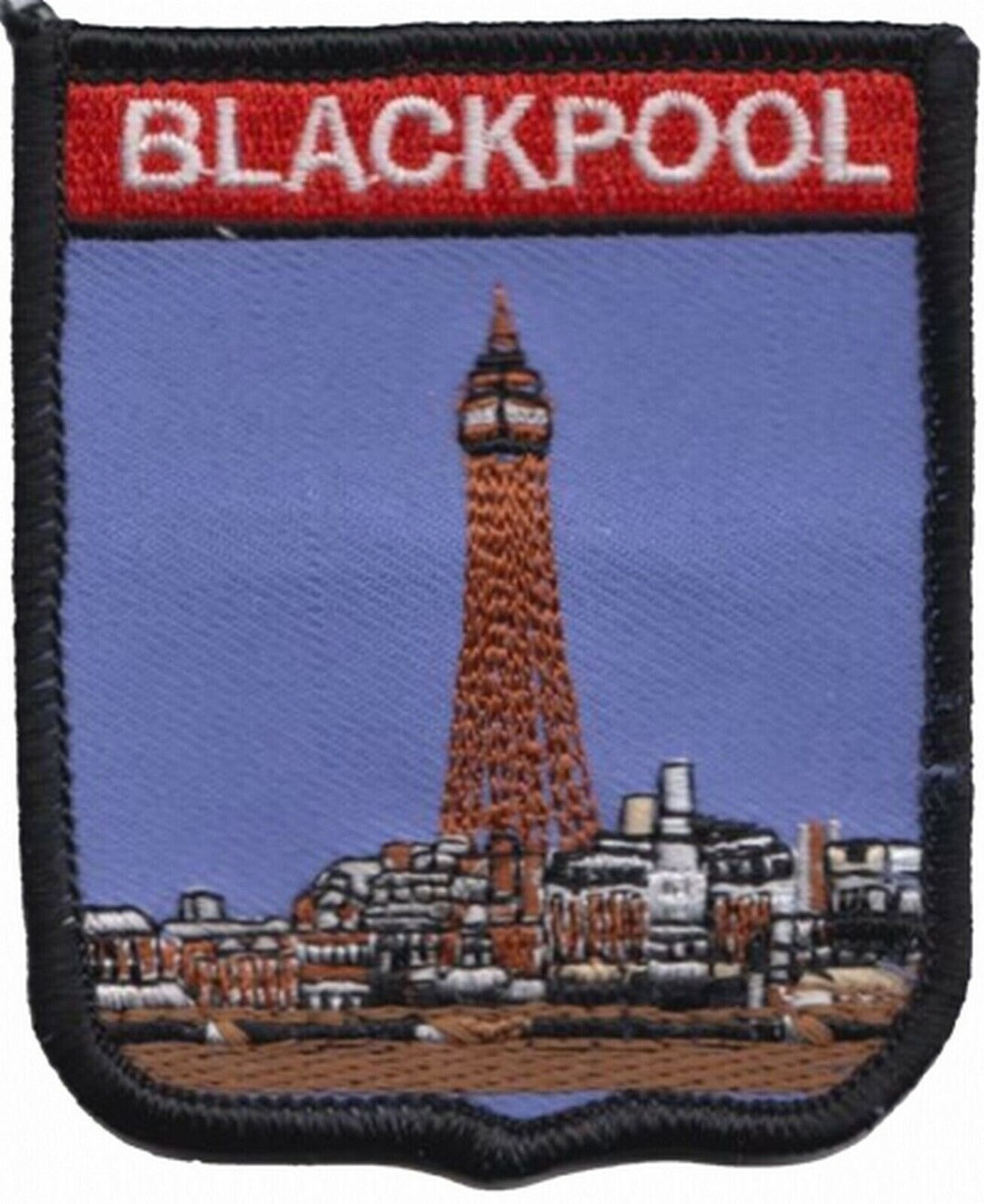 Blackpool Tower Embroidered Patch - Etsy