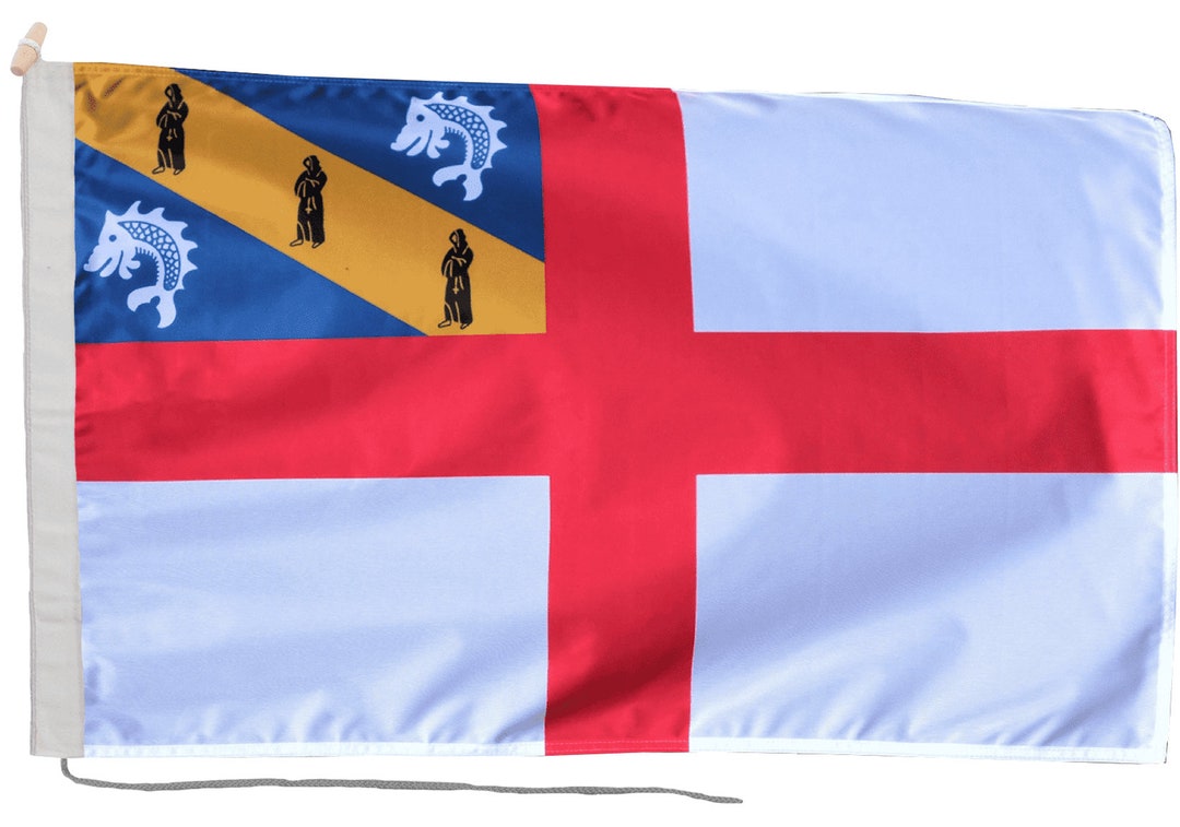 Herm Flag With Eyelets or Rope and Toggle - Hand Made in the UK - Etsy