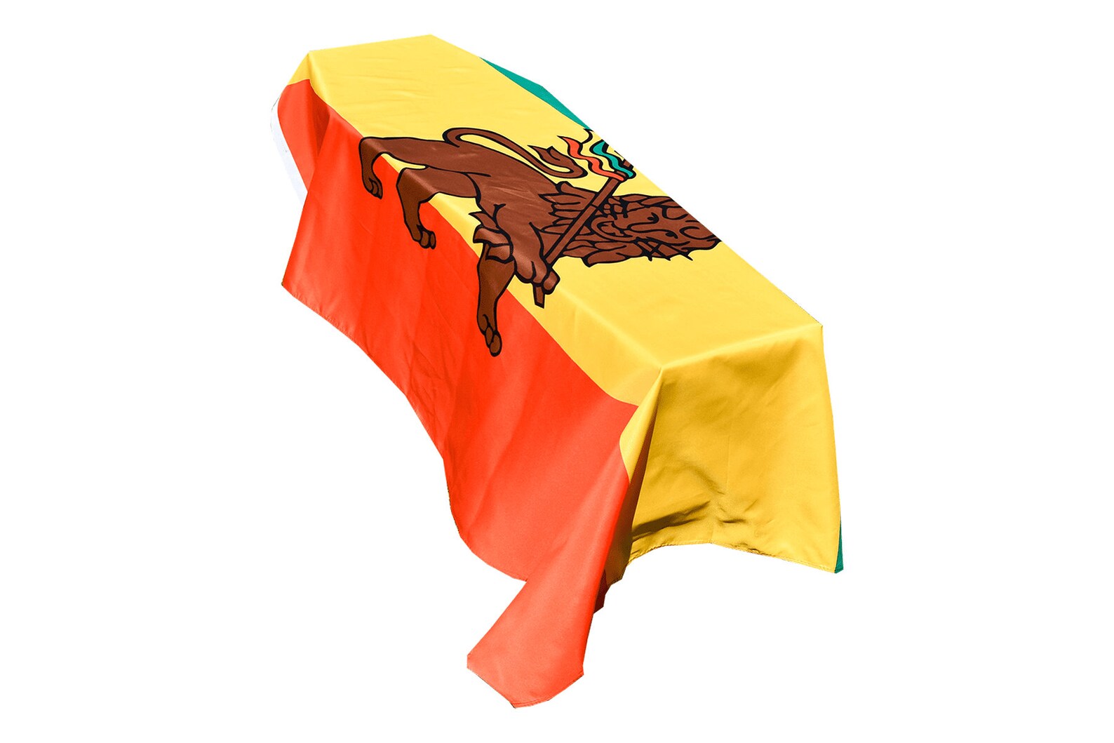 Ethiopia Lion of Judah Coffin Drape Flag - Quick Dispatch - Etsy