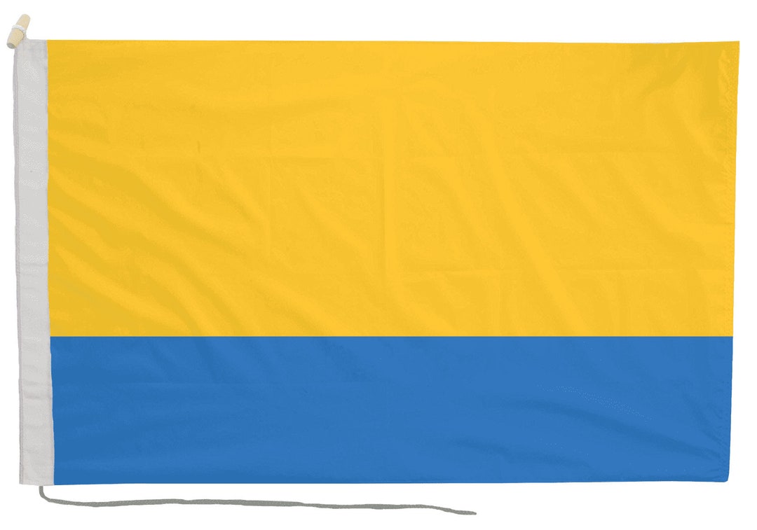 Opole Flag With Eyelets or Rope and Toggle - Hand Made in the UK - Etsy