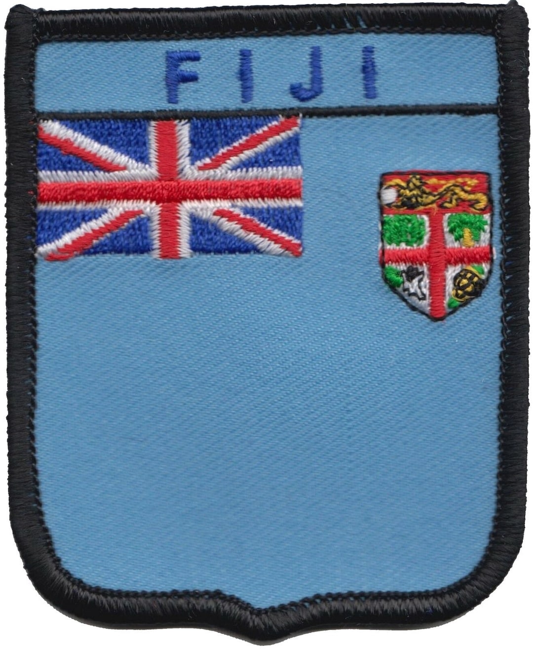 Fiji Flag Embroidered Patch - Etsy