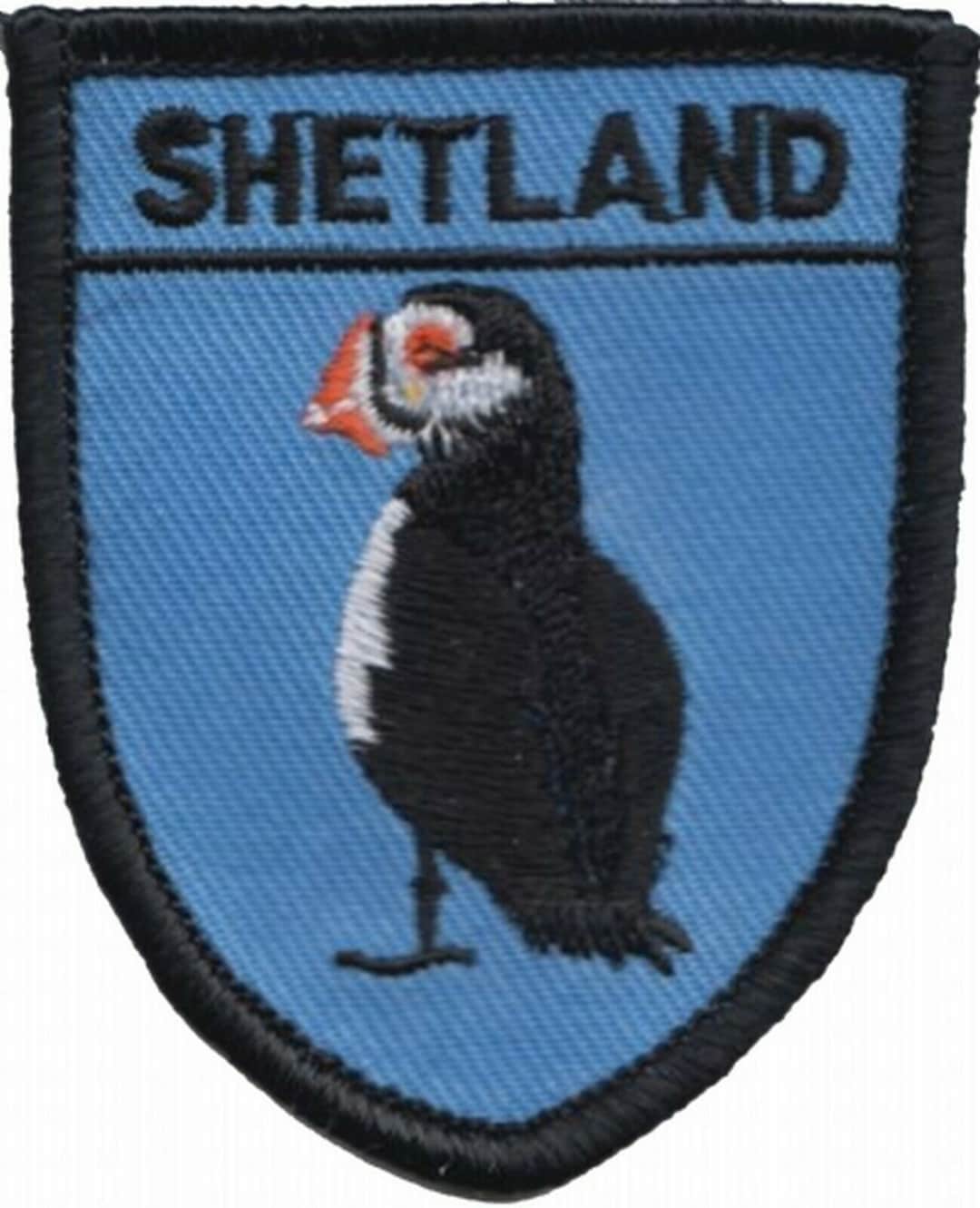 Shetland Scotland Embroidered Patch - Etsy