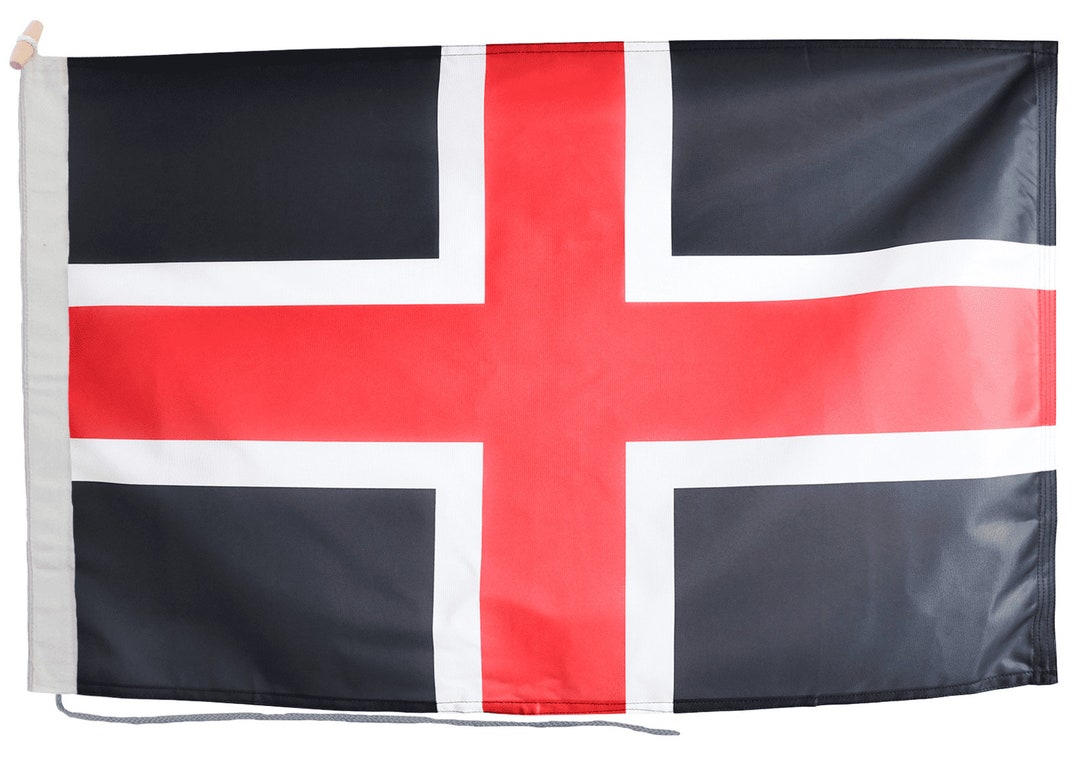 Durham City Flag With Eyelets or Rope and Toggle - Hand Made in the UK ...