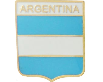 ARGENTINA FLAG Enamel Pin Badge Lapel Brooch Fashion Gift Argentinian ...