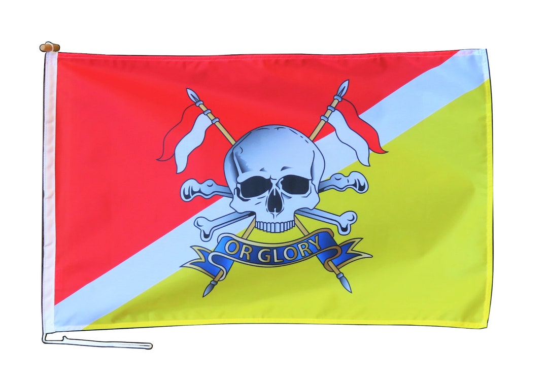 British Army Flag - Royal Lancers - Hand Made in the UK - Various Sizes ...
