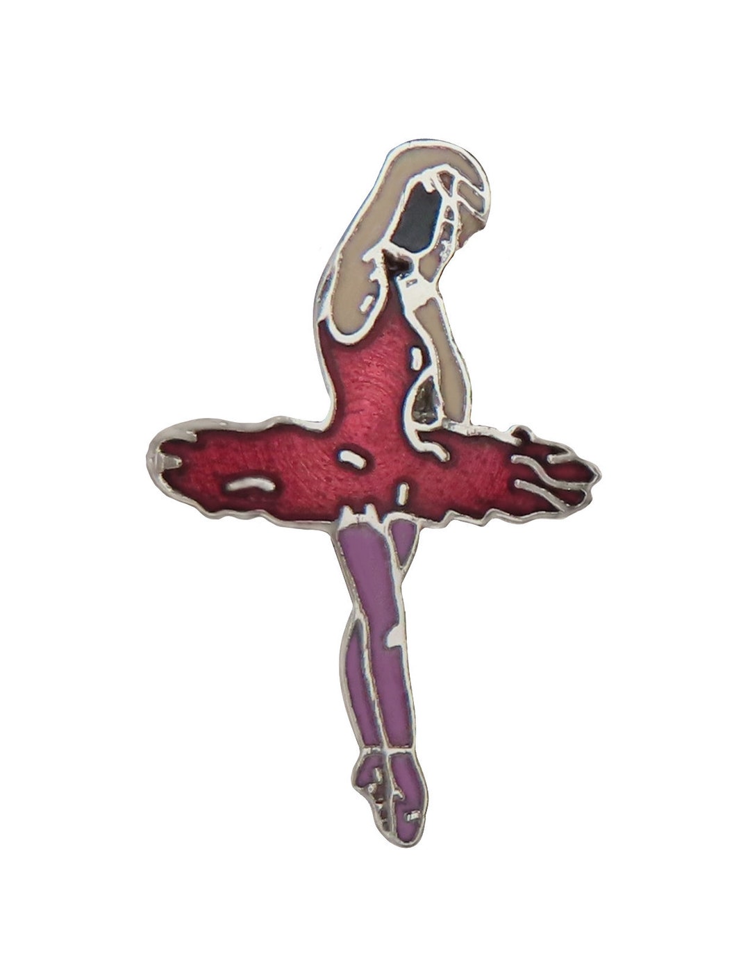 Ballet Dancer Ballerina Pin Badge - Etsy UK