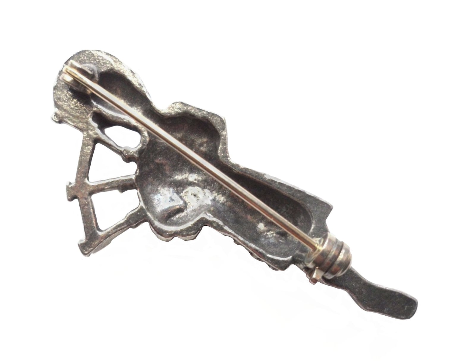 Scottish Piper Bagpipe Player Scotland Pewter Brooch Hand | Etsy