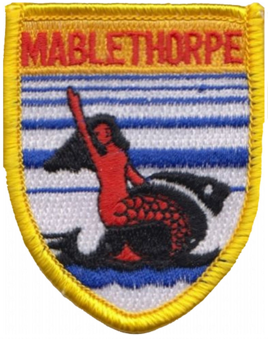Mablethorpe Embroidered Patch - Etsy