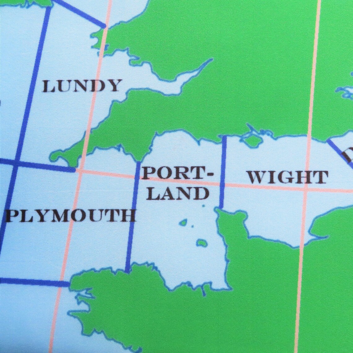 UK Shipping Forecast Areas Map 5'x3' Flag - Etsy