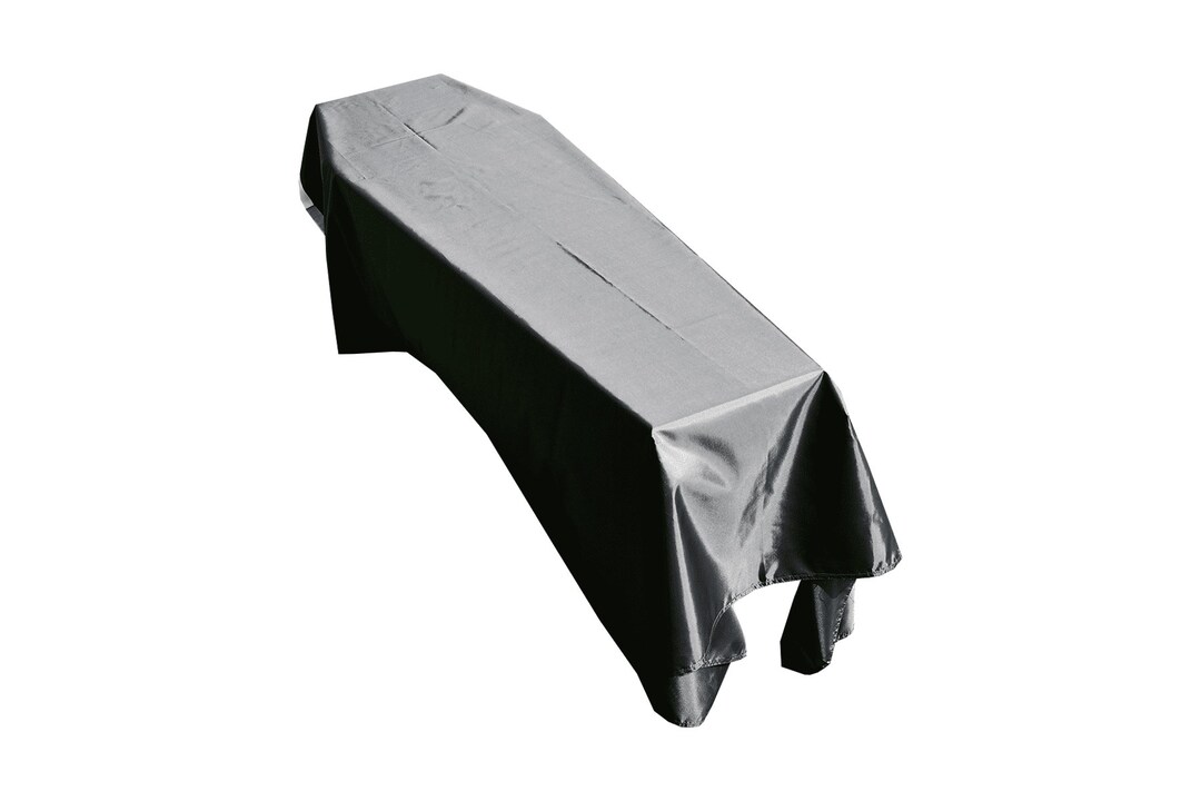 Plain Black Coffin Drape Flag - Quick Dispatch - Etsy