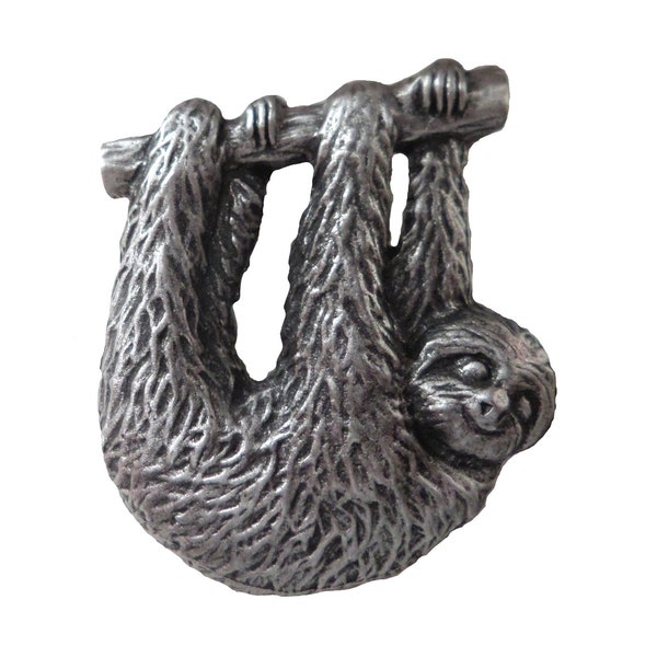 Sloth Brooch - Etsy
