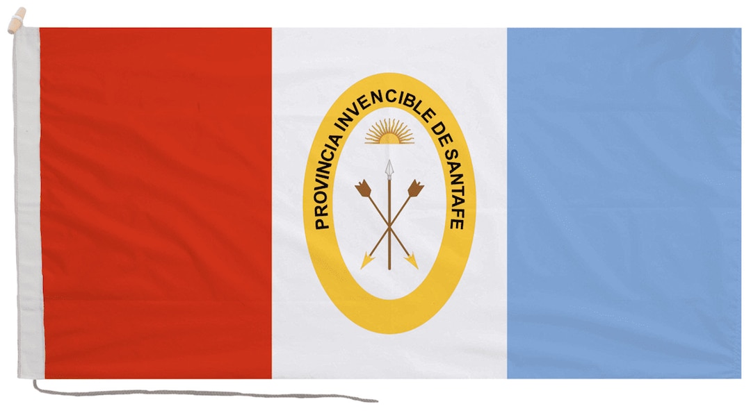 Santiago Del Estero Province Flag With Eyelets or Rope and Toggle ...