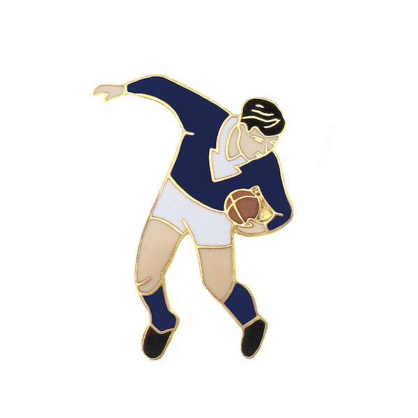 Rugby Pin Badge - Etsy