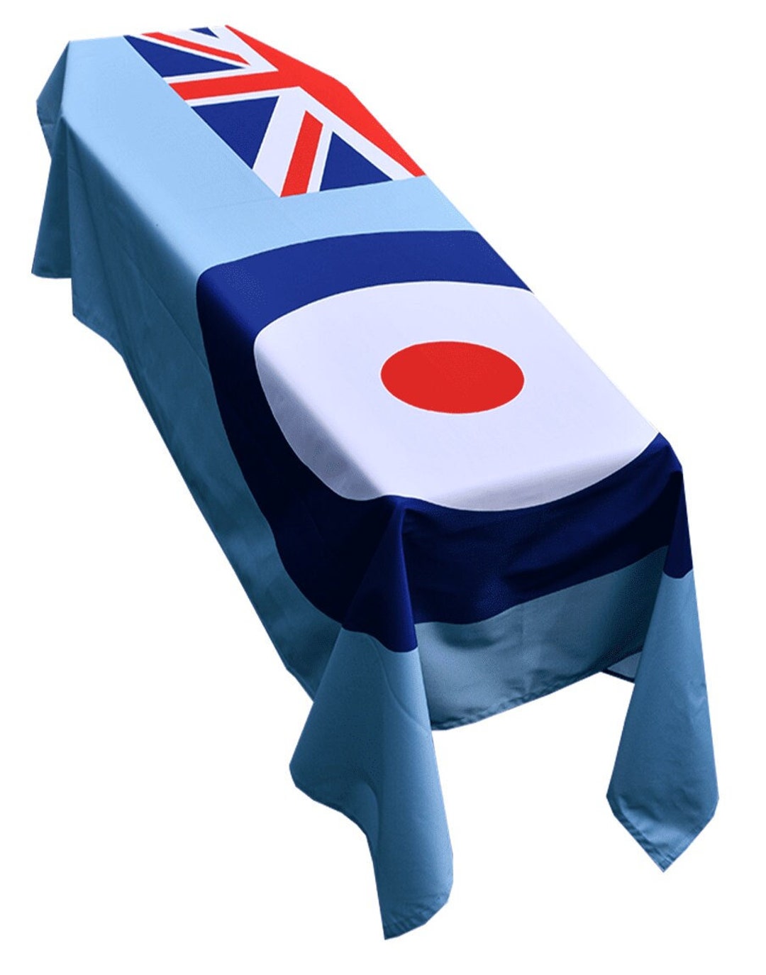Royal Air Force Ensign Coffin Drape Flag - Premium Quality and Made in ...