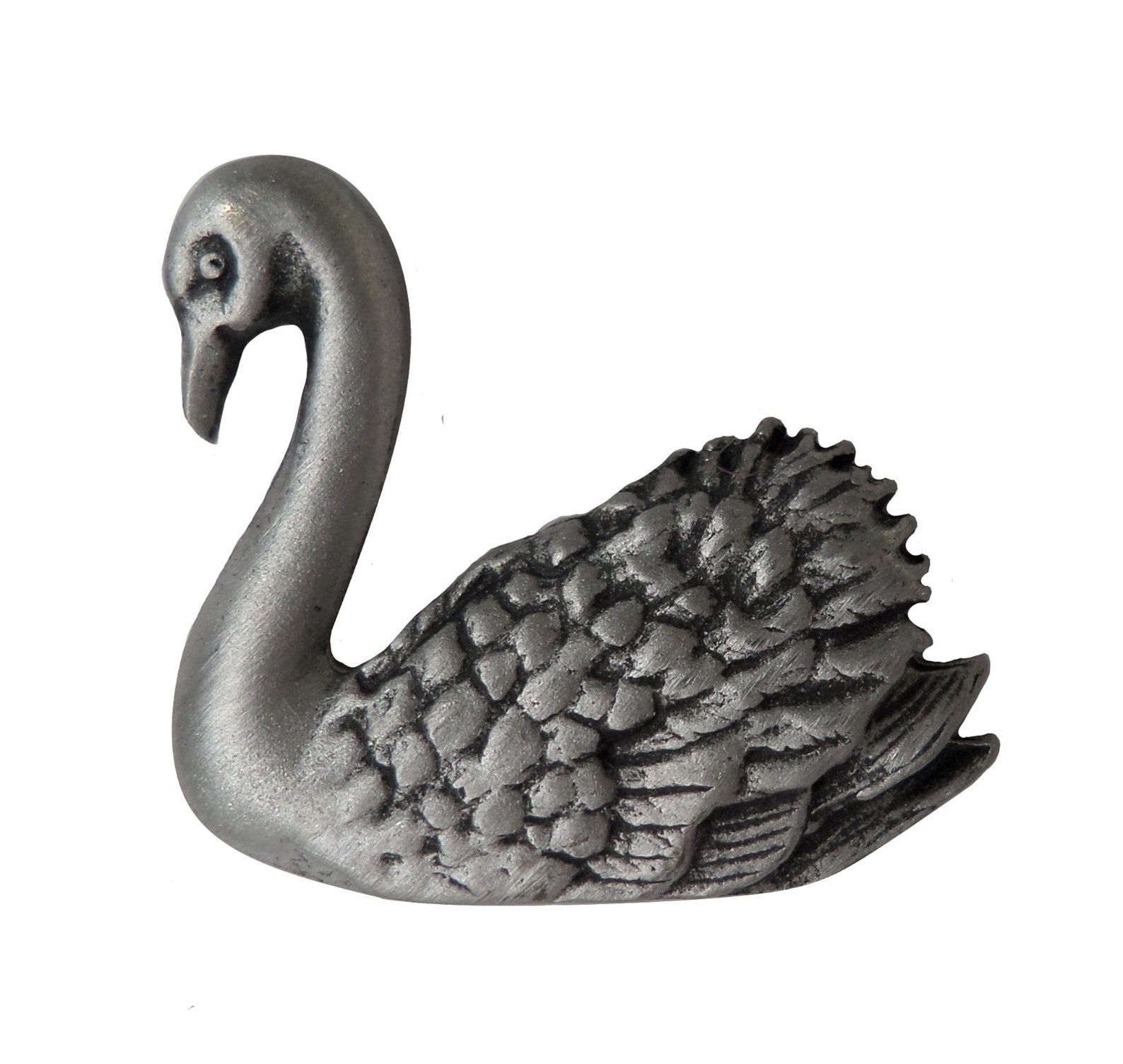 Swan Pewter Pin Badge Hand Made in the United Kingdom - Etsy