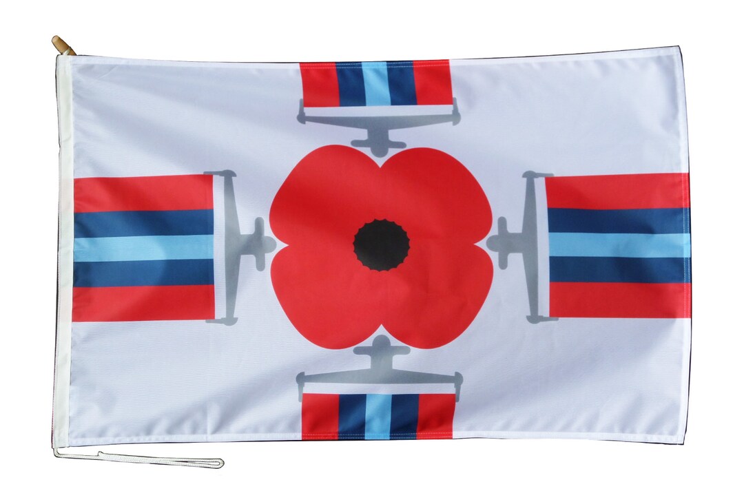 Remembrance Day Poppy Medal Flag Hand Made in the UK - Etsy