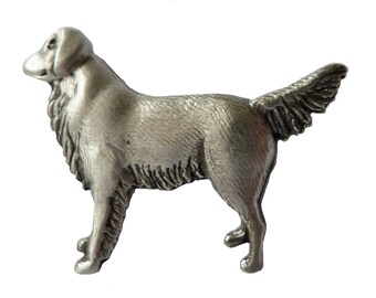 Golden Retriever Dog Pin-badge - Etsy