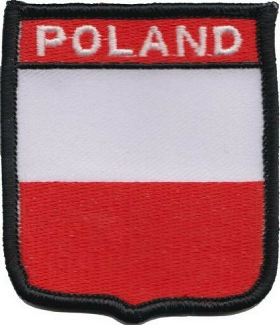 Poland Flag Embroidered Patch - Etsy