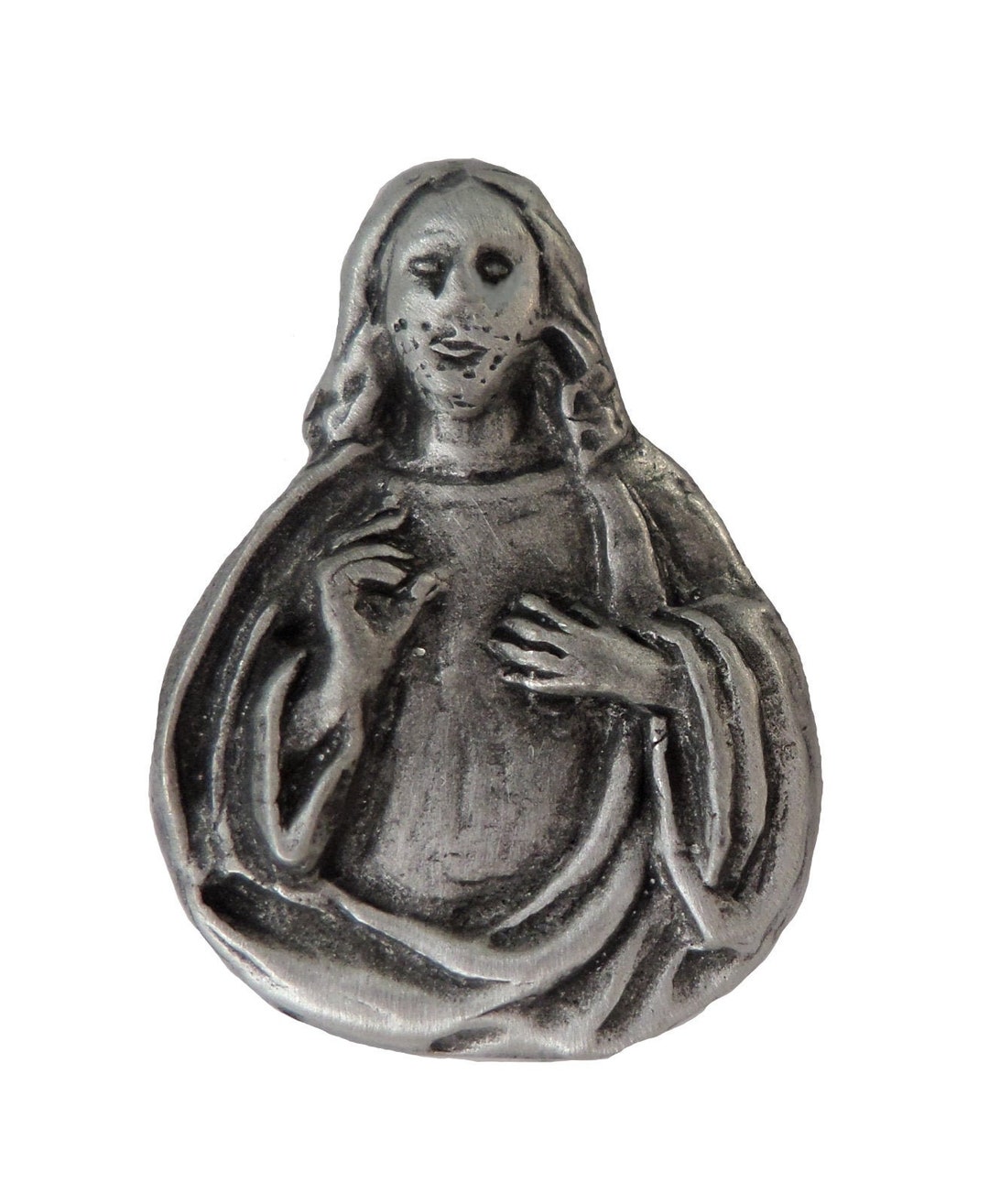 Jesus Christ Pewter Pin Badge - Hand Made in the United Kingdom - Etsy