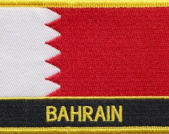 Bahrain Flag Patch - Etsy