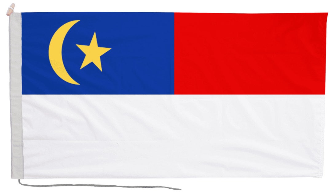 Malacca Flag With Eyelets or Rope and Toggle - Hand Made in the UK - Etsy