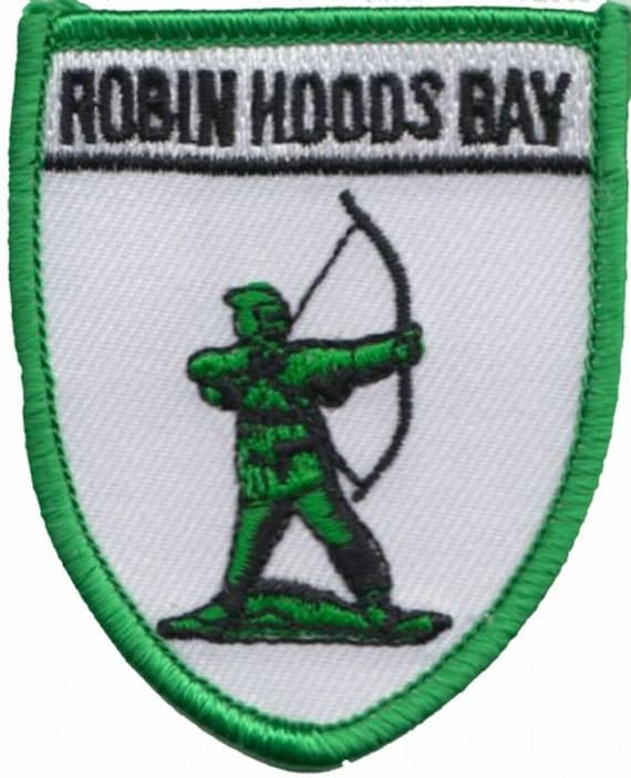 Robin Hood's Bay Embroidered Patch - Etsy