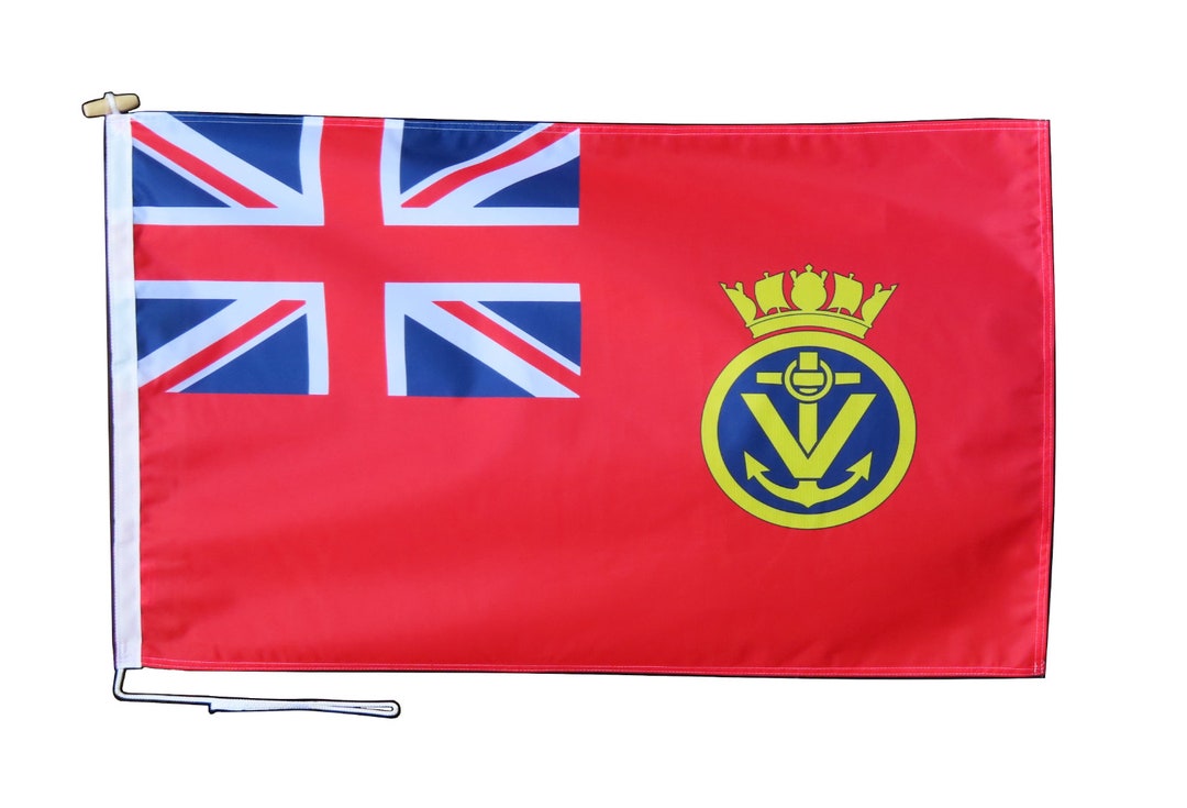 Maritime Volunteer Service Ensign Flag - Hand Made in the UK - Various ...