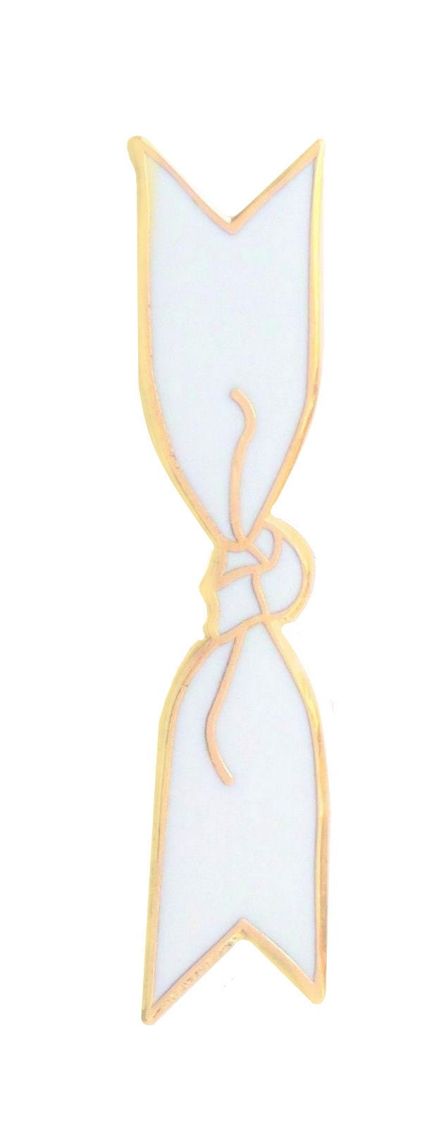 White Knot for Marriage Equality LGBTQ Gay Pride Gold Plated | Etsy