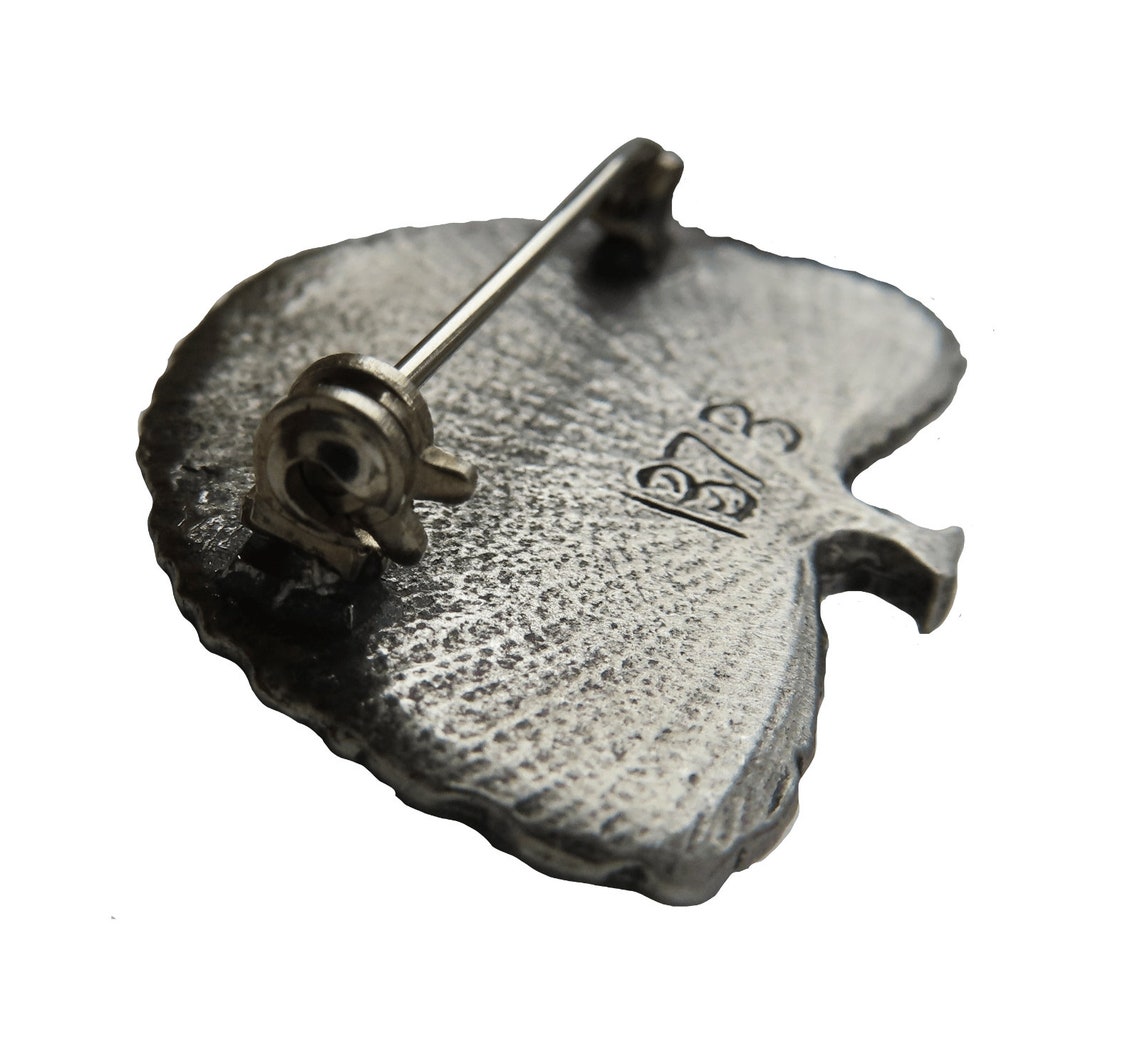 Peacock Pewter Brooch Hecho a mano en el Reino Unido - Etsy España