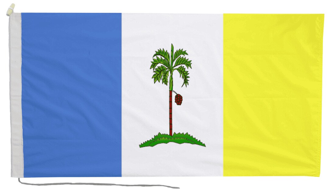 Penang Flag With Eyelets or Rope and Toggle - Hand Made in the UK - Etsy