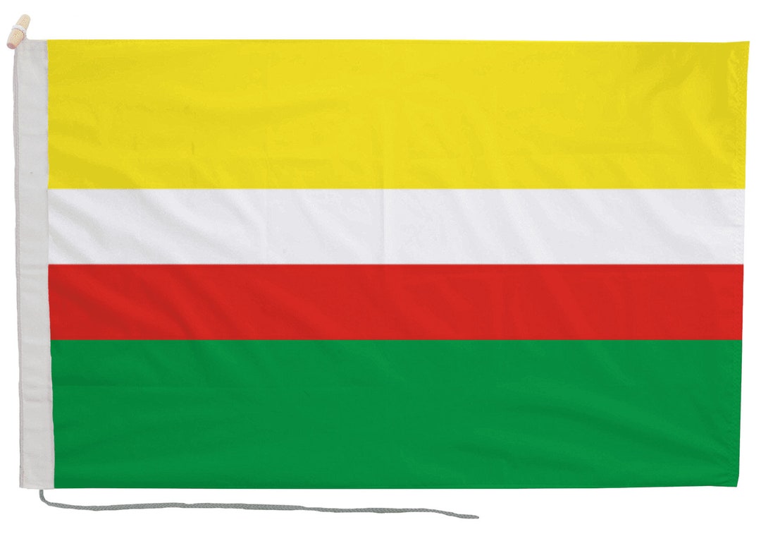 Lubusz Flag With Eyelets or Rope and Toggle - Hand Made in the UK - Etsy