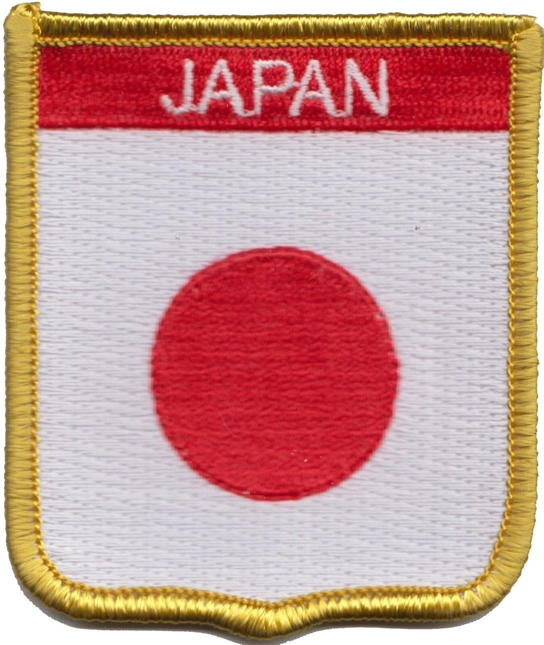 Japan Shield Embroidered Patch - Etsy