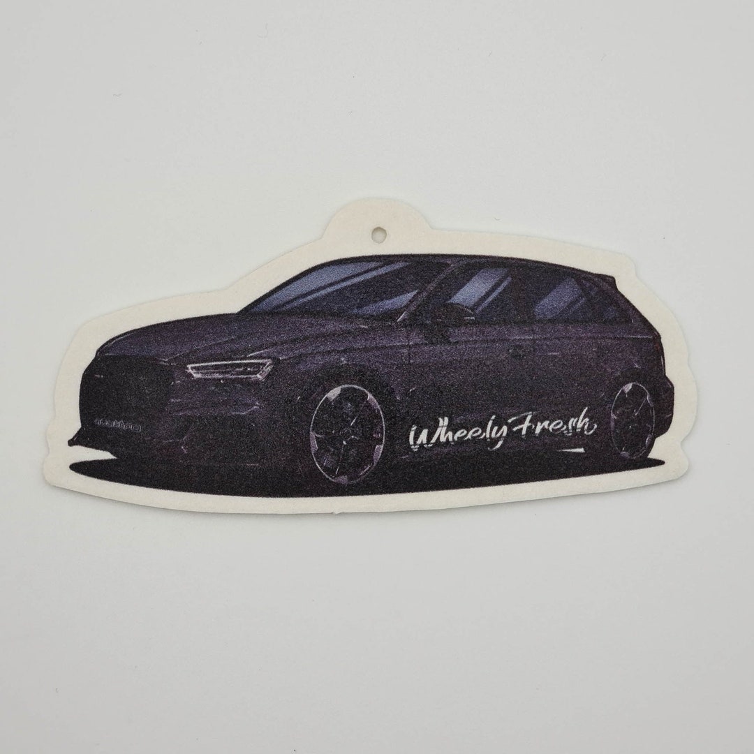Audi RS3 | S3 | Car Air Freshener | Black | Wheelyfresh | Car Gift ...